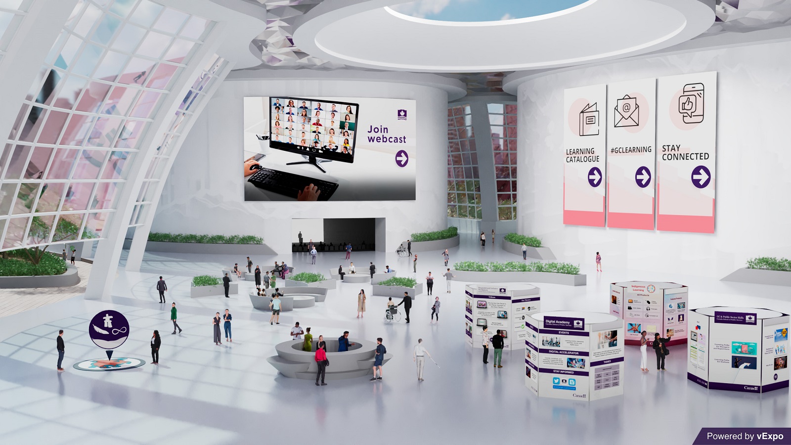 CSPS vExpo - Virtual Event Platform